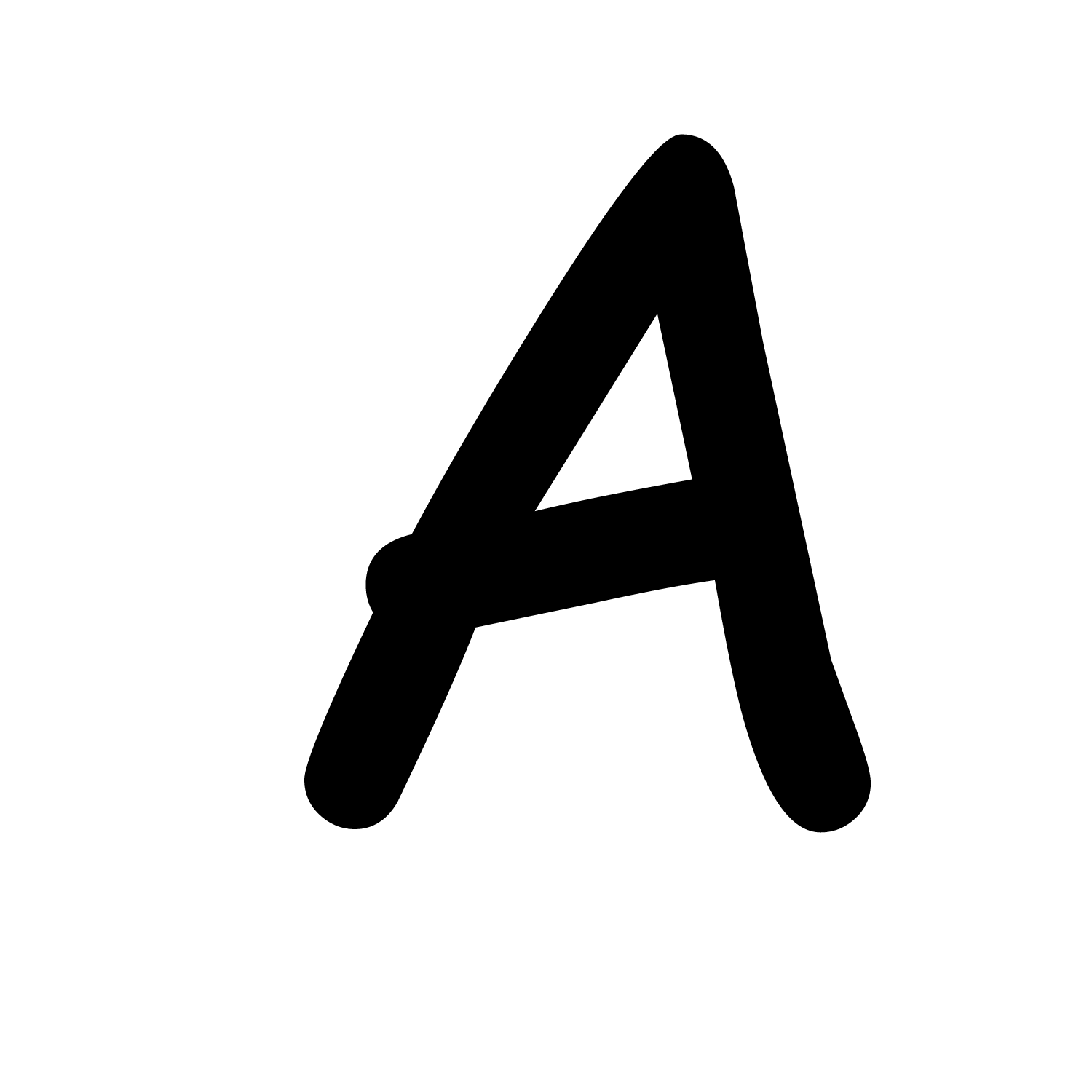 Letter A PNG