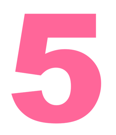 Number 5 PNG