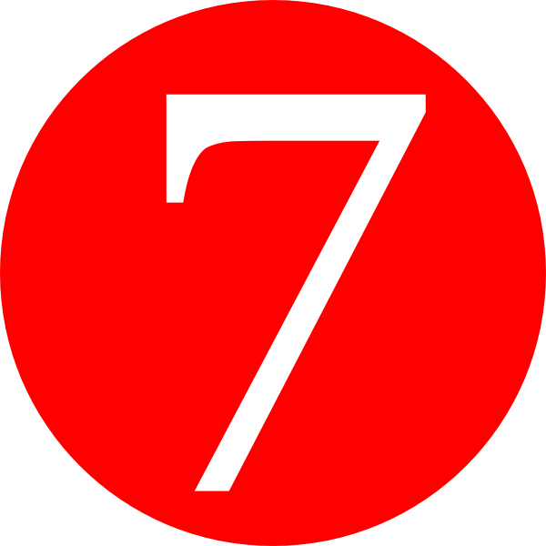 Number 7 PNG