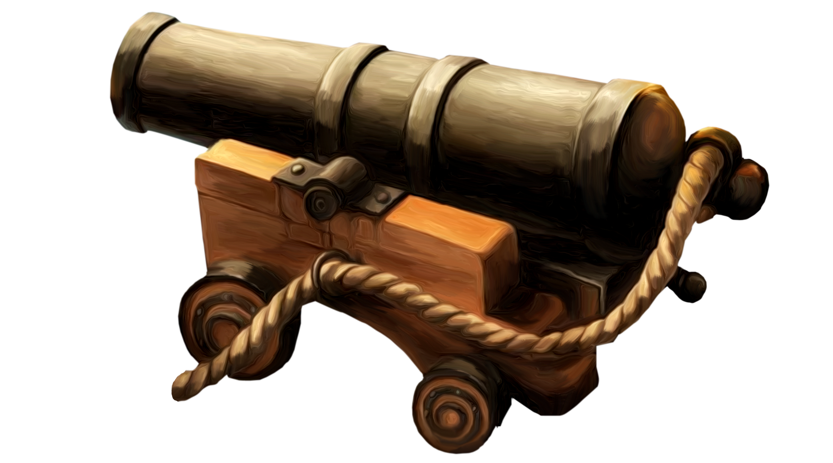 Cannon PNG transparent image download, size: 2900x1613px