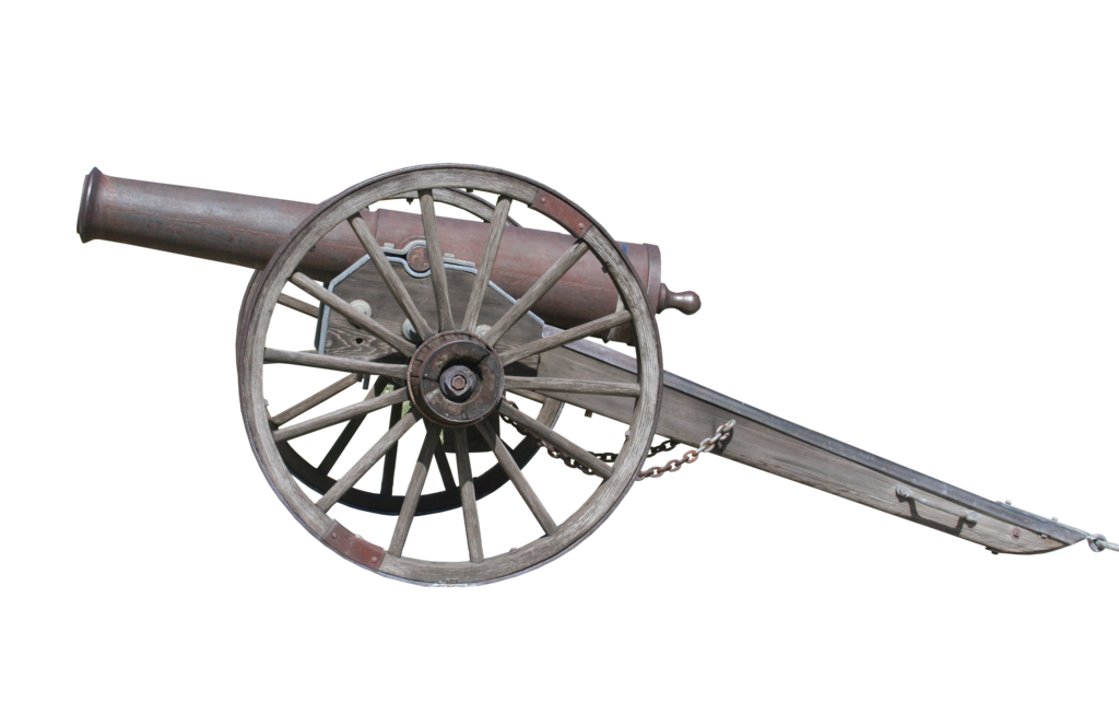 Cannon PNG transparent image download, size: 1024x654px
