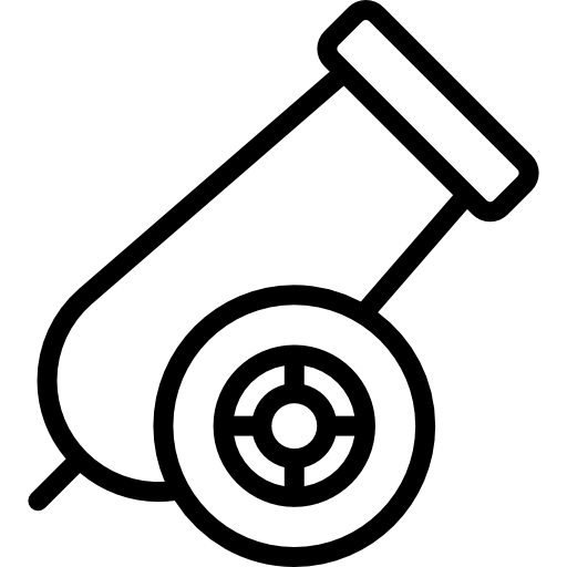 Cannon PNG transparent image download, size: 512x512px