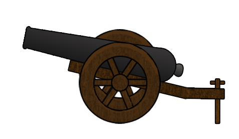 Cannon PNG transparent image download, size: 477x277px