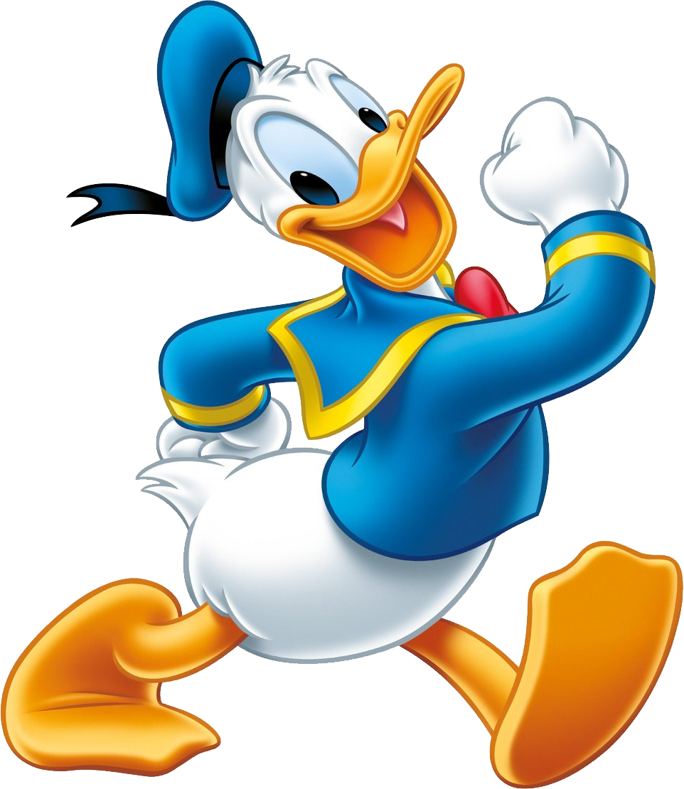 Donald Duck PNG Transparent Image Download Size 962x1110px