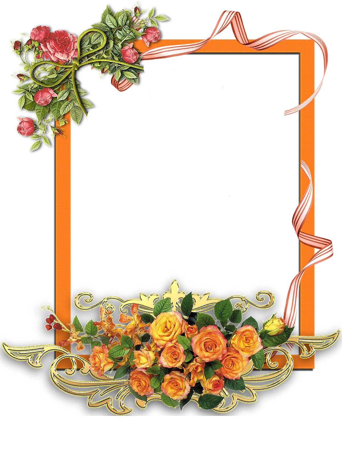 Floral Frame PNG