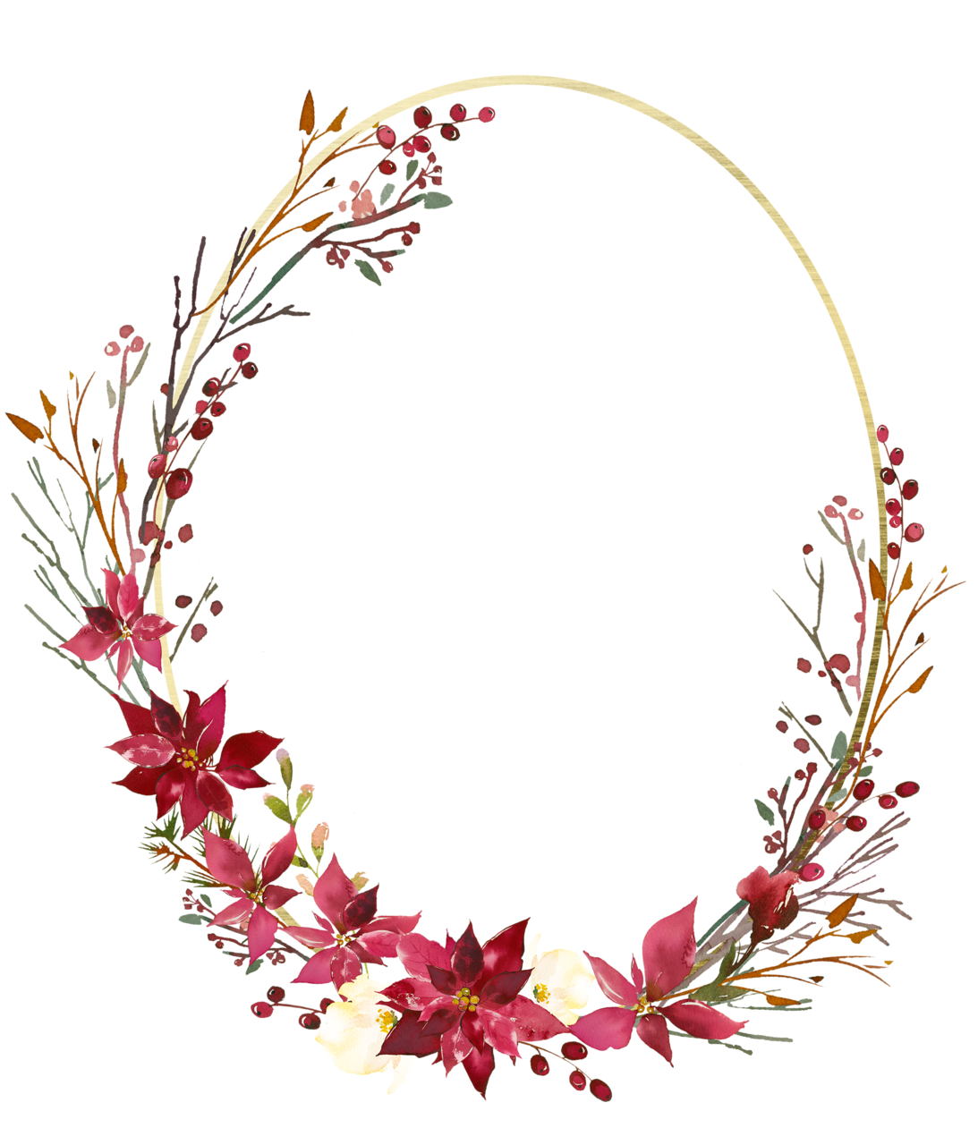 Flower Frame Cartoon Png