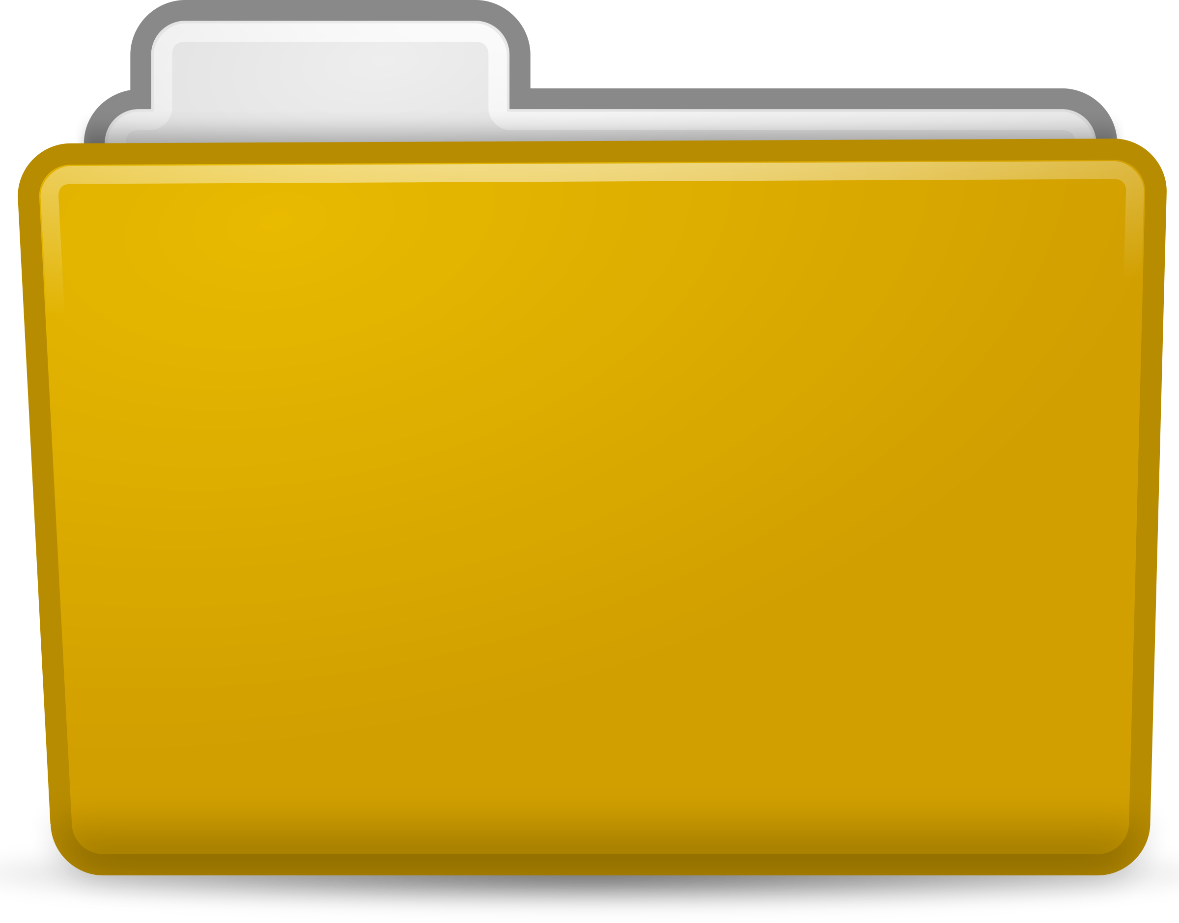 Yellow Folder Png Clipart Transparent Download Open Folder Icon Png