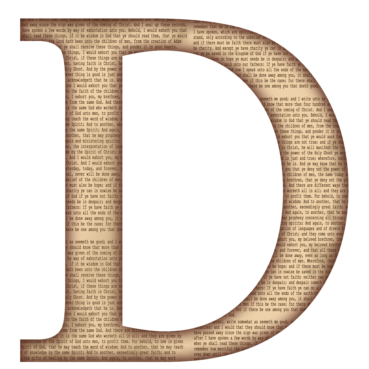Letter D PNG