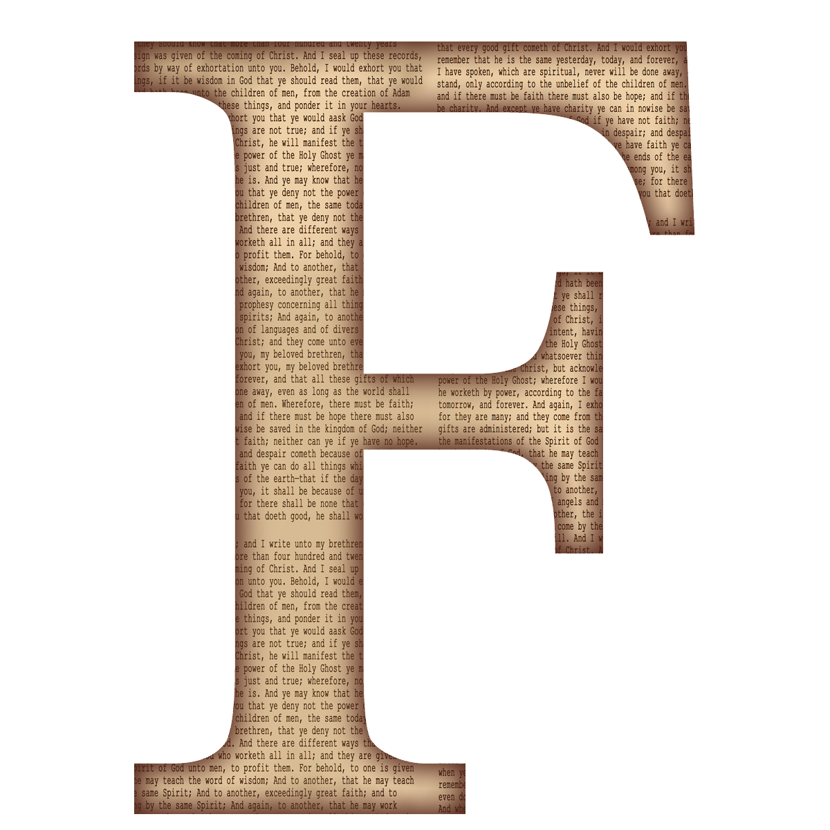 Letter F PNG