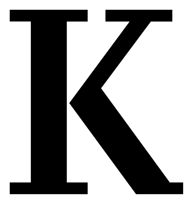 Letra K PNG Letra K PNG