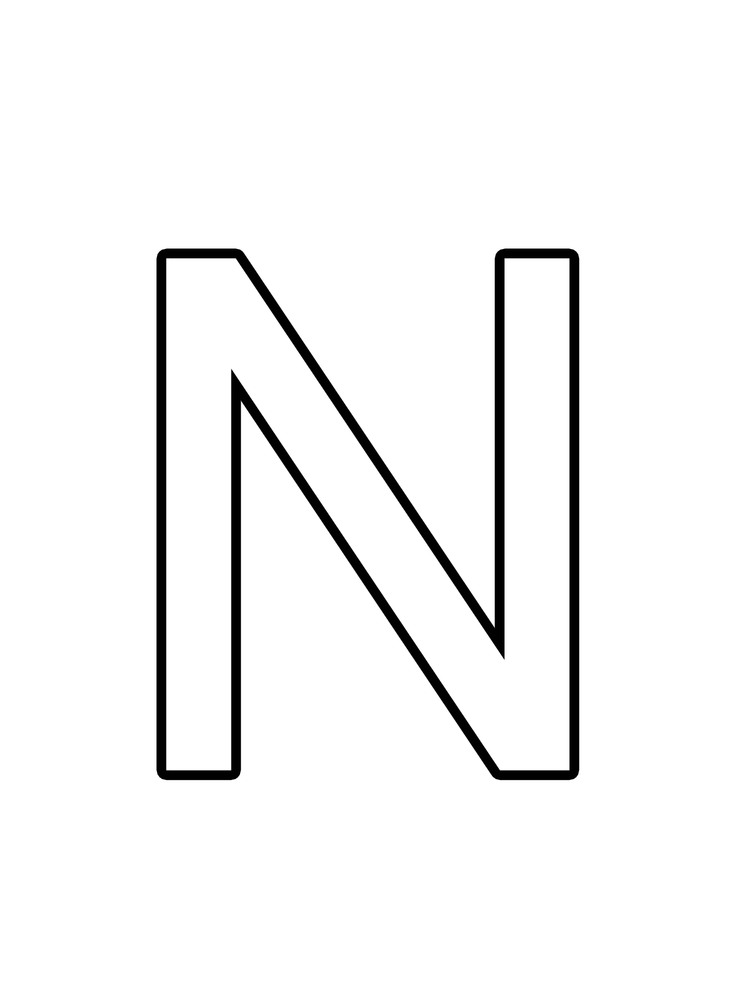 Letter N PNG Letter N PNG