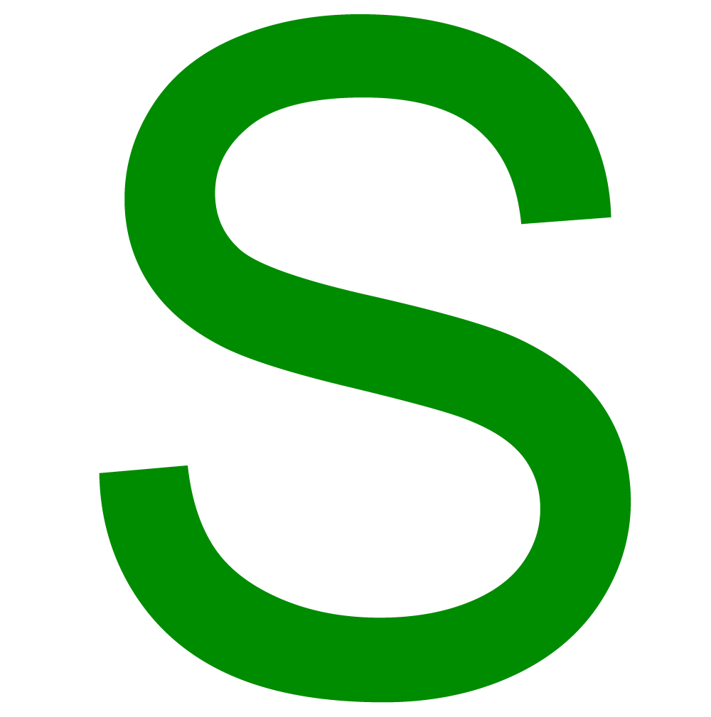 Letter S PNG Transparent Image Download Size 1000x1009px