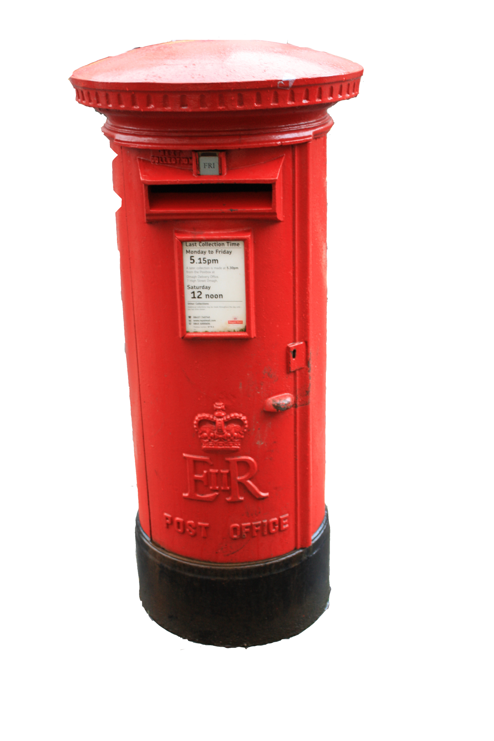 Postbox PNG Transparent Image Download Size 1575x2362px