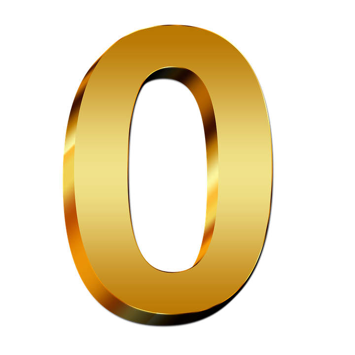 Number 0 PNG