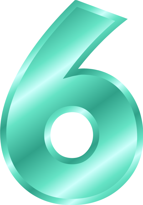 Number 6 PNG Number 6 PNG