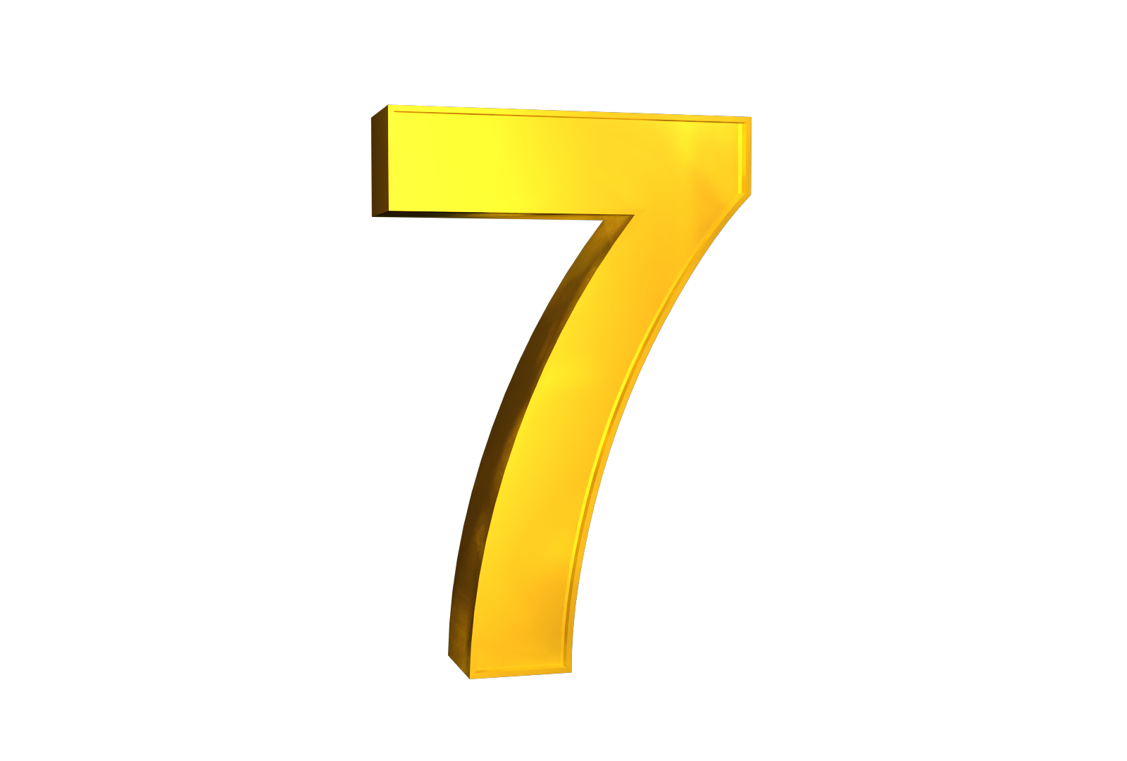 Number 7 PNG