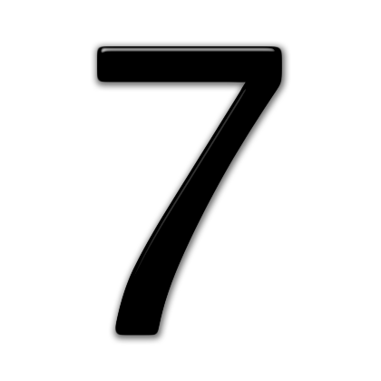 Number 7 PNG