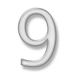 Number 9 PNG