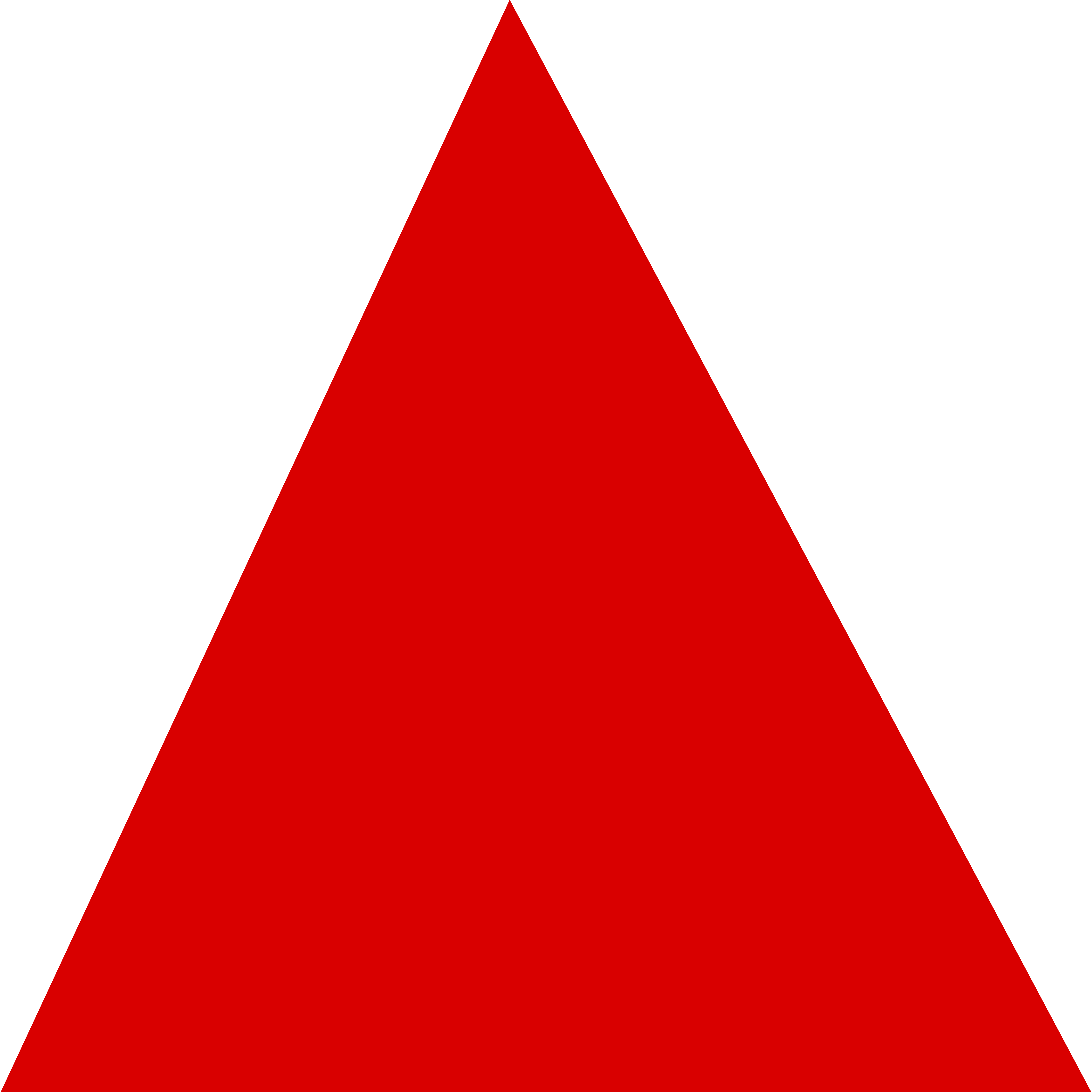 Triangle PNG Transparent Image Download Size 6000x6000px