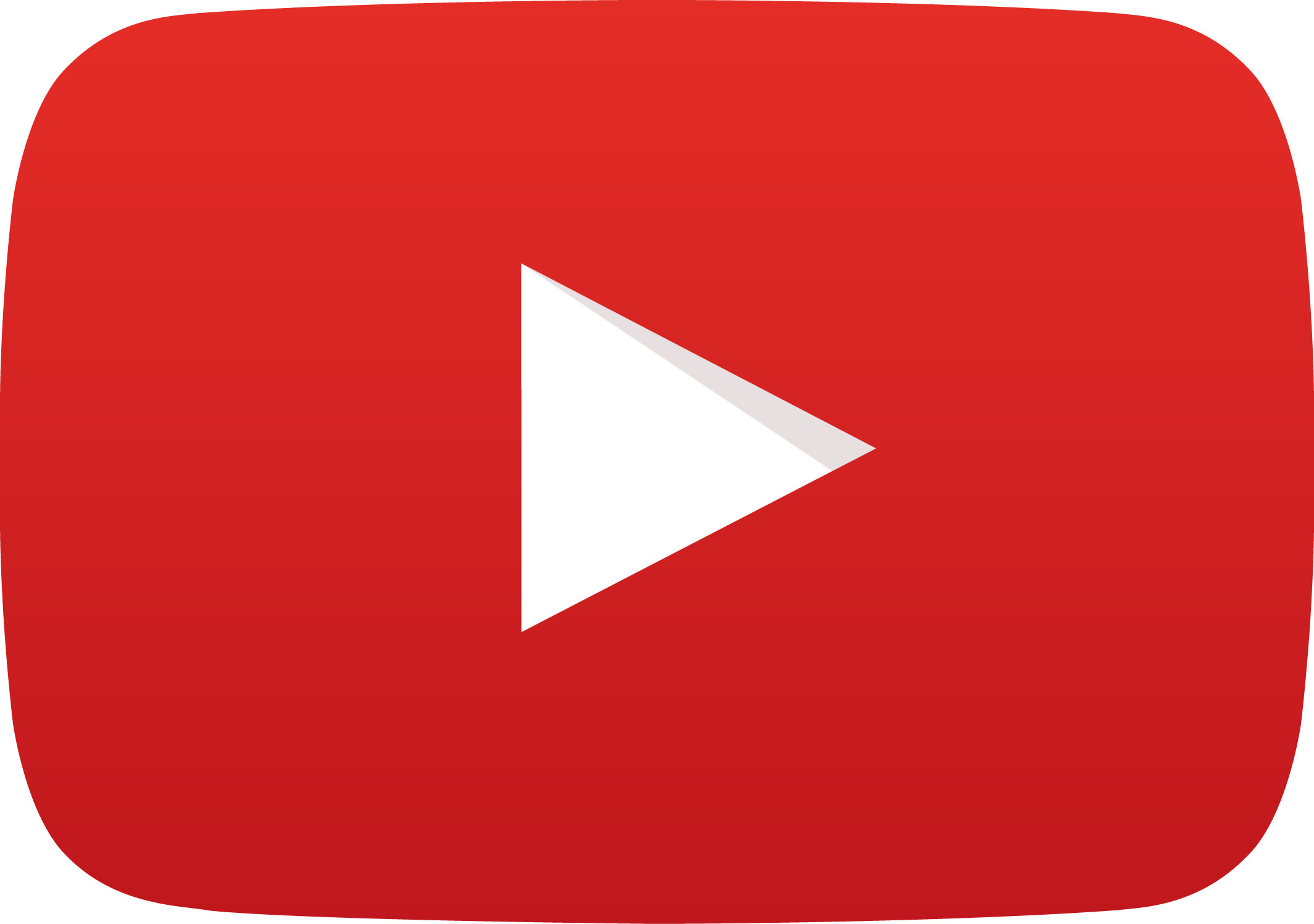 Youtube Logo PNG Transparent Image Download Size 2128x1497px